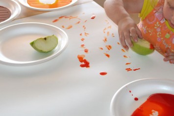 Apple Printing Process Art - Simple Fun for Kids