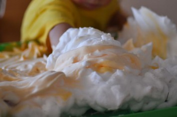 Shaving Cream Tray - Simple Fun for Kids