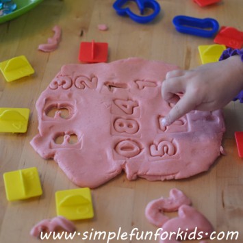 Exploring Numbers with Play Dough - Simple Fun for Kids