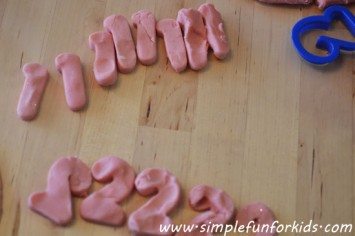 Exploring Numbers with Play Dough - Simple Fun for Kids