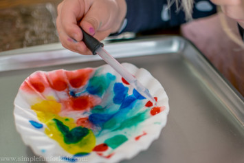 Coffee Filter Eggs - Simple Fun for Kids