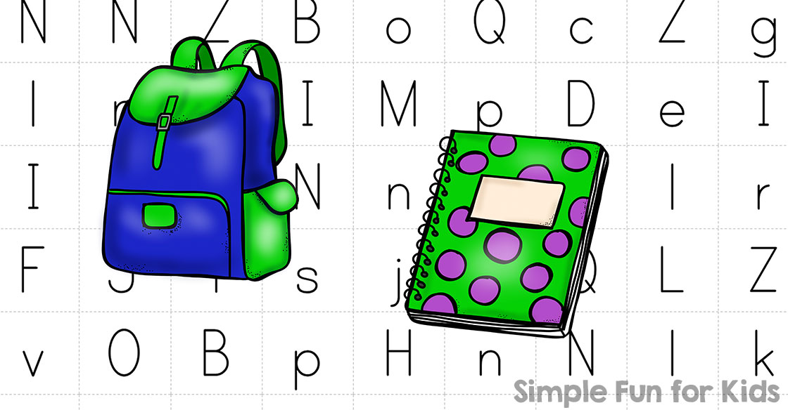 Letter N Maze - Simple Fun for Kids