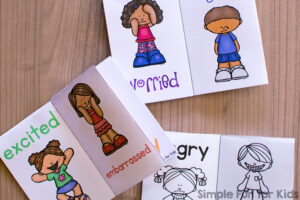 Emotions Mini Folding Book - Simple Fun for Kids