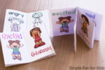 Emotions Mini Folding Book - Simple Fun for Kids