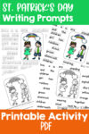 St. Patrick's Day Writing Prompts for Kindergarteners - Simple Fun for Kids