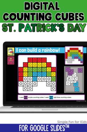 Digital Counting Cubes St. Patrick's Day Build and Count Challenge ...